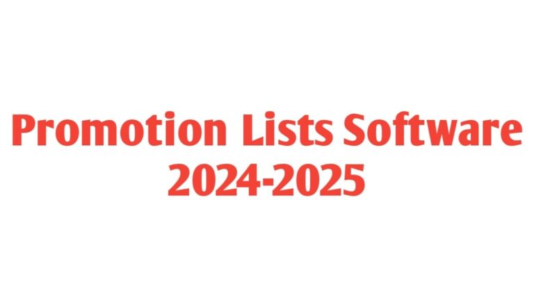 AP Student Promotion Lists Software 2025-26 – | Teachersworld.net